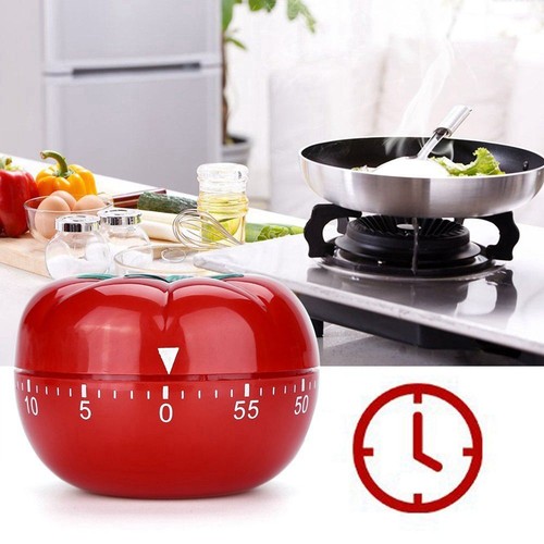 Kitchen Timer Tomato Shape Mechanical Clock Cooking Baking Kitchen ...