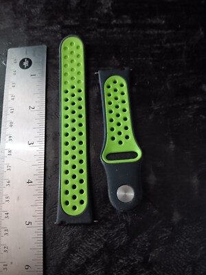 Fitbit watch band neon green on black Fitbit blaze watch fb502 used | eBay