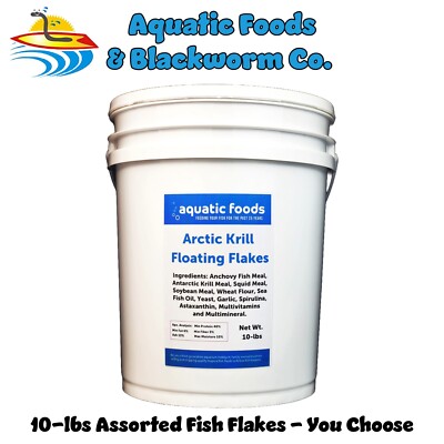 10-lbs Assorted Flakes for All Tropical Fish. YOUR CHOICE $139.99 - WL ...