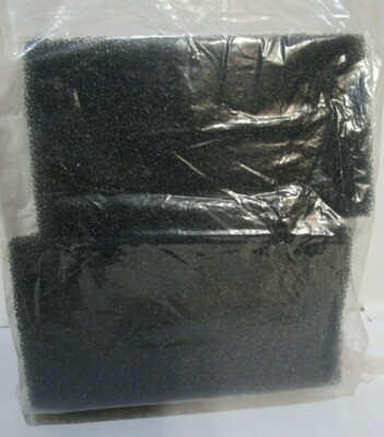 Pack of 10 Black Foam Filters For INVACARE PERFECTO2 CONCENTRATOR ...