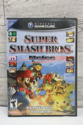 Super Smash Bros Melee (Nintendo GameCube, 2001) Disc in Excellent ...