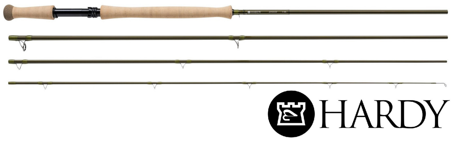 Hardy Aydon 11FT Switch Rods Trout Salmon 4pc Fishing Rod Game Angling ...