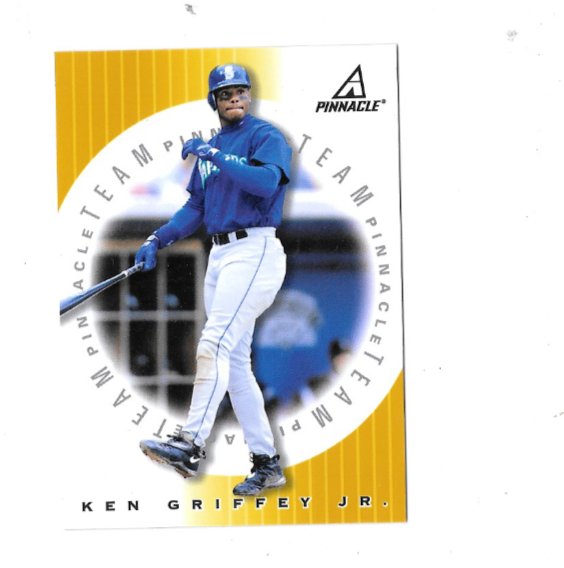 1998 Pinnacle Plus Ken Griffey Jr Larry Walker TEAM PINNACLE MIRROR ...