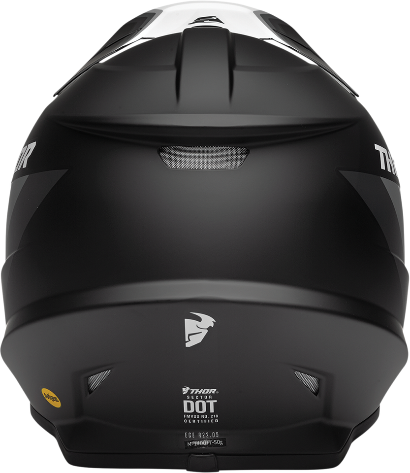 THOR Sector Helmet - Runner - MIPS? - Black/White - Medium 0110-7316 | eBay