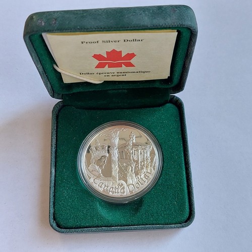 2002 Canada Proof Silver Dollar- Queens Golden Jubilee Commemorative in ...