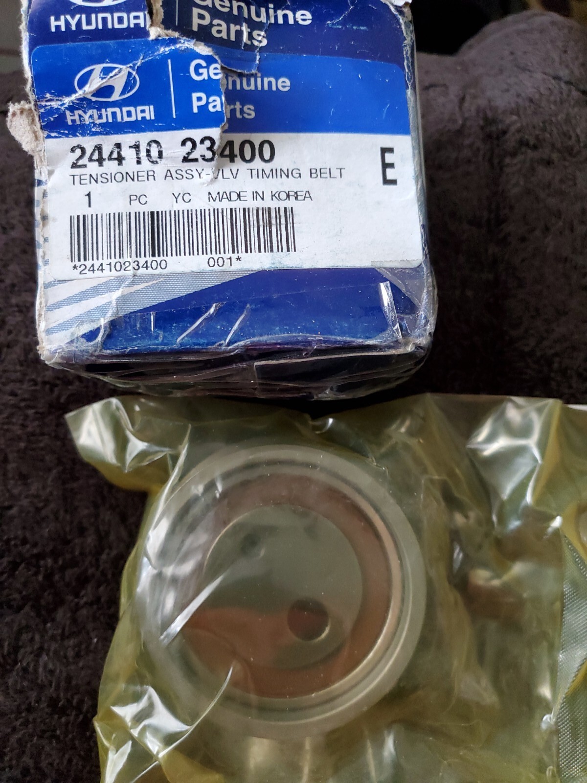 Hyundai Kia 24410-23400 Engine Timing Belt Tensioner Genuine OEM | eBay