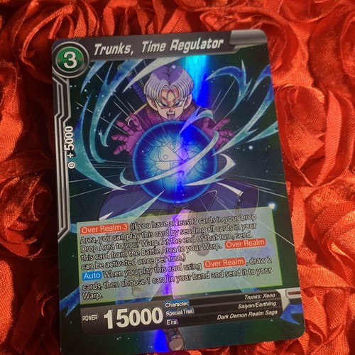 TRUNKS DRAGON BALL Z Super Game Goddess Anime Girl ACG Holo Card ...