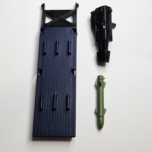 1987 Vtg Gi Joe Battle Force 2000 Eliminator Parts Lot Vehicle Piece ...