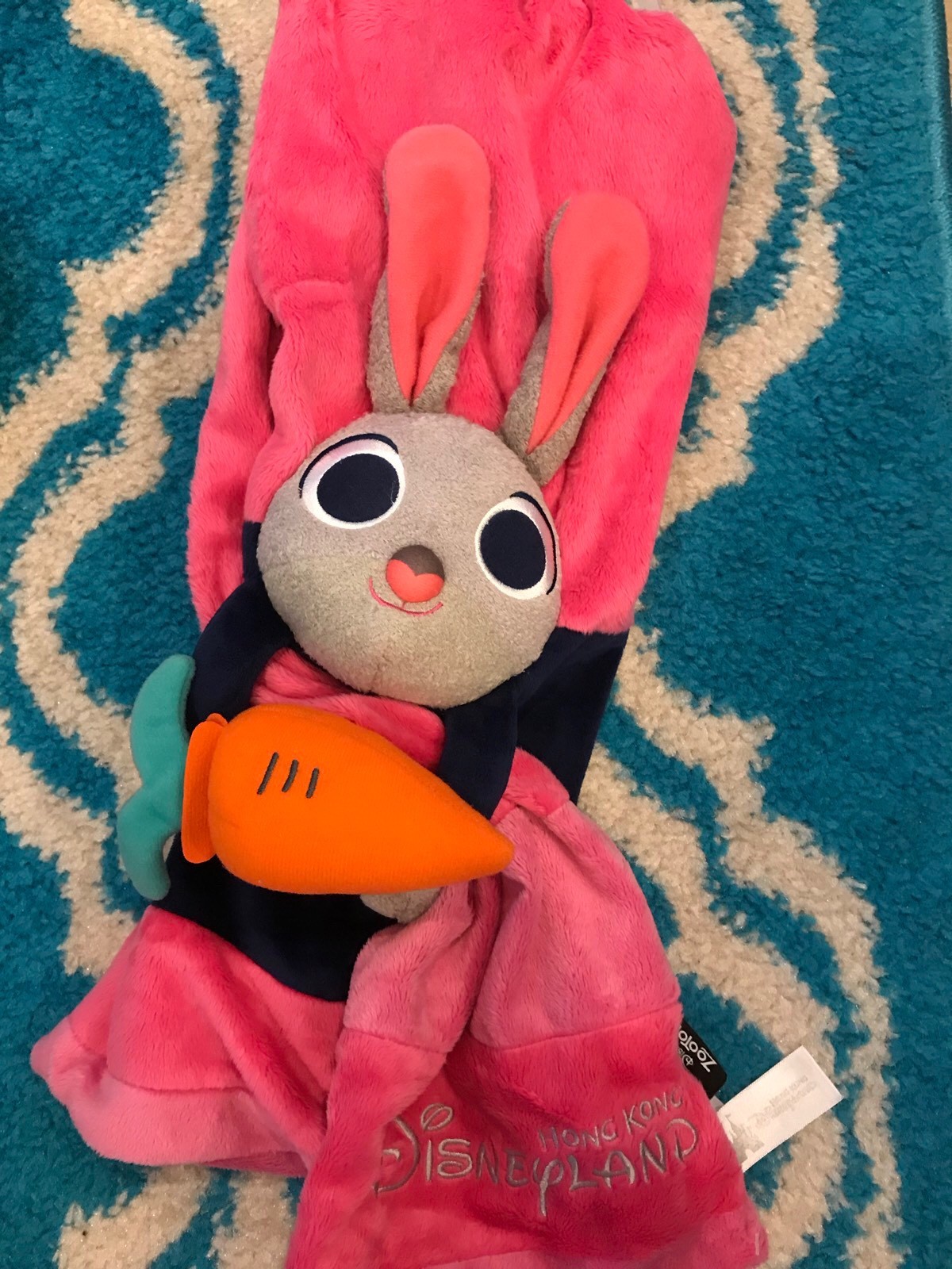 HK Disney Parks Disneyland Exclusive Judy Hopps Zootopia Scarf Soft ...