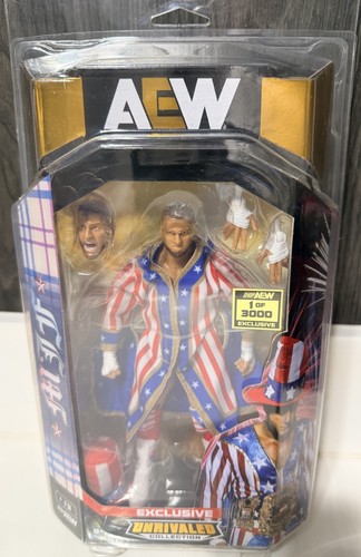 AEW Shop Unrivaled MJF Red White & Blue 4th of July Exclusive Figure 1/ ...