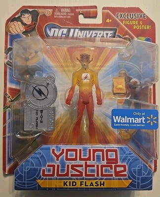 DC Universe Young Justice Kid Flash (Phasing) 2011 Figure NEW Wal-Mart ...