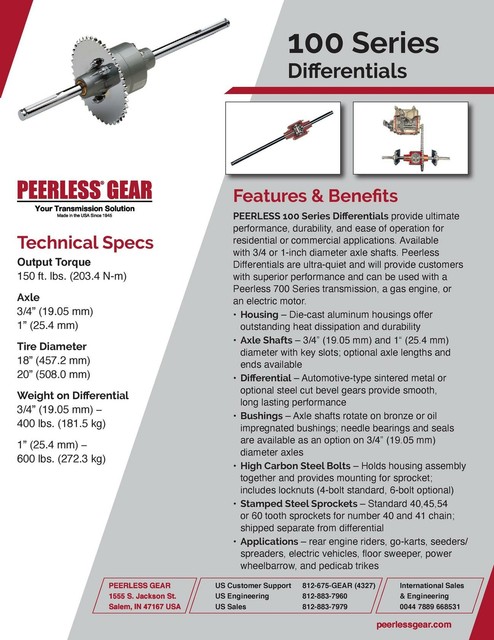 Peerless 794102 Lawn Tractor Differential Genuine OEM part for sale ...