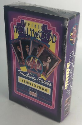 Hollywood Walk of Fame 1991 Starline TV Movie Music Trading Card 36ct ...