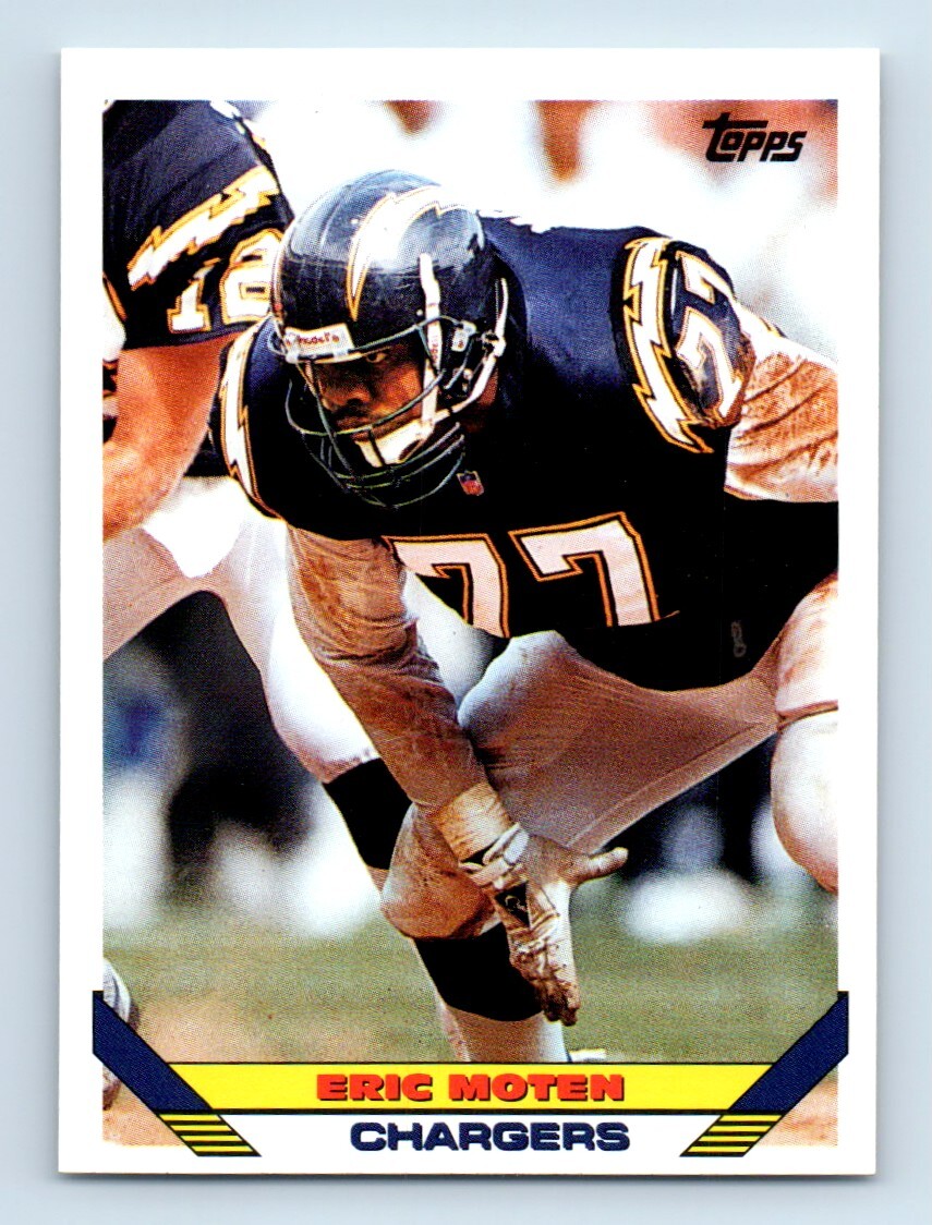 1993 Topps Eric Moten San Diego Chargers #223 | eBay