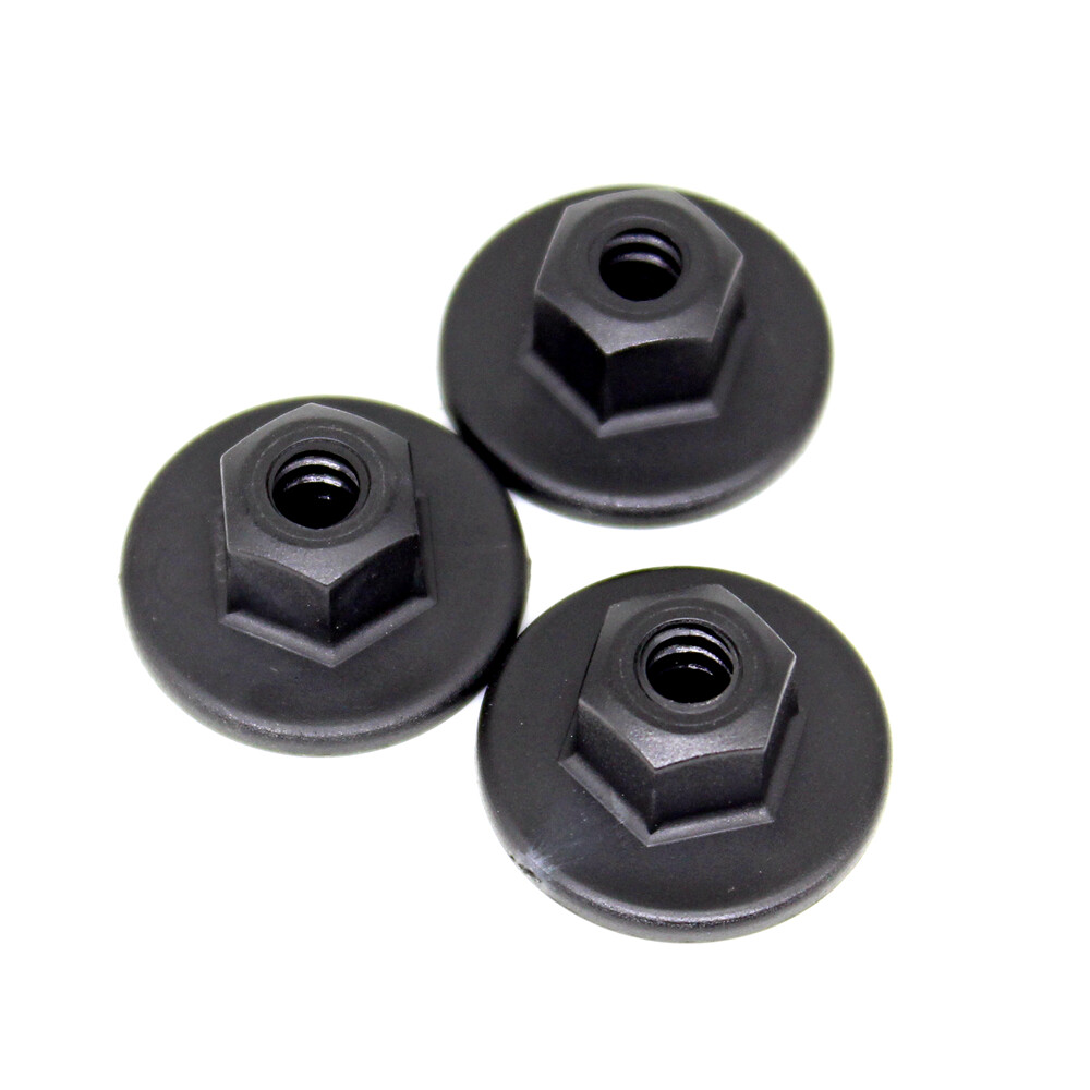 10Pcs For BMW 10 mm Hex Head Plastic Self-Threading Nut 07147169847 NEW ...