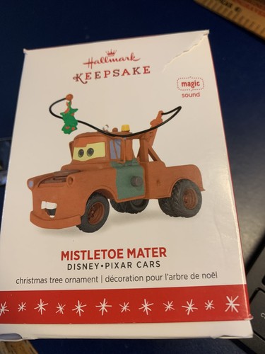 2016 Hallmark DISNEY Pixar Cars Mistletoe Mater Keepsake Ornament | eBay