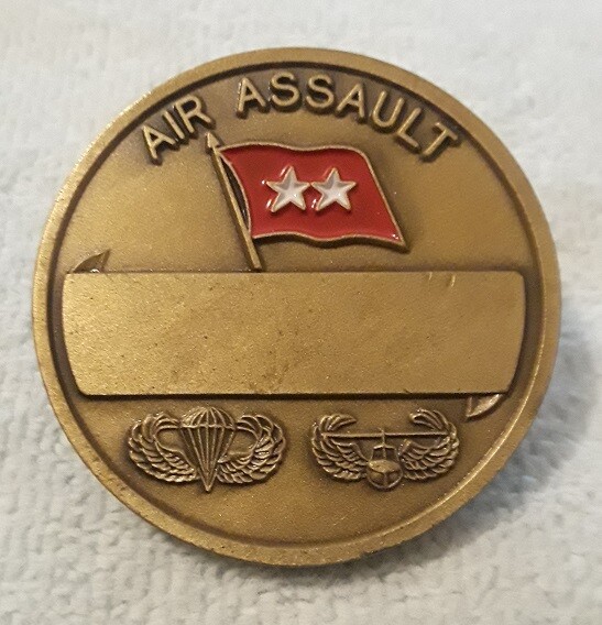 AUTHENTIC 101st AIRBORNE DIVISION AIR ASSAULT OLD and RARE CHALLENGE ...