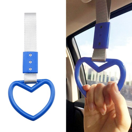 Heart Ring Train Bus Handle Hand Strap Drift Charm Tools Blue for JDM ...