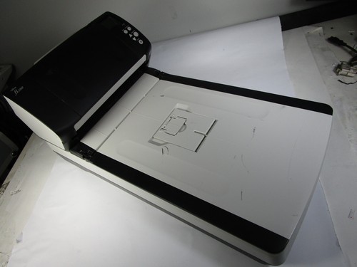 FUJITSU FI-7260 SHEETFED DOCUMENT COLOR SCANNER PA03670-B555 - NO FEED ...