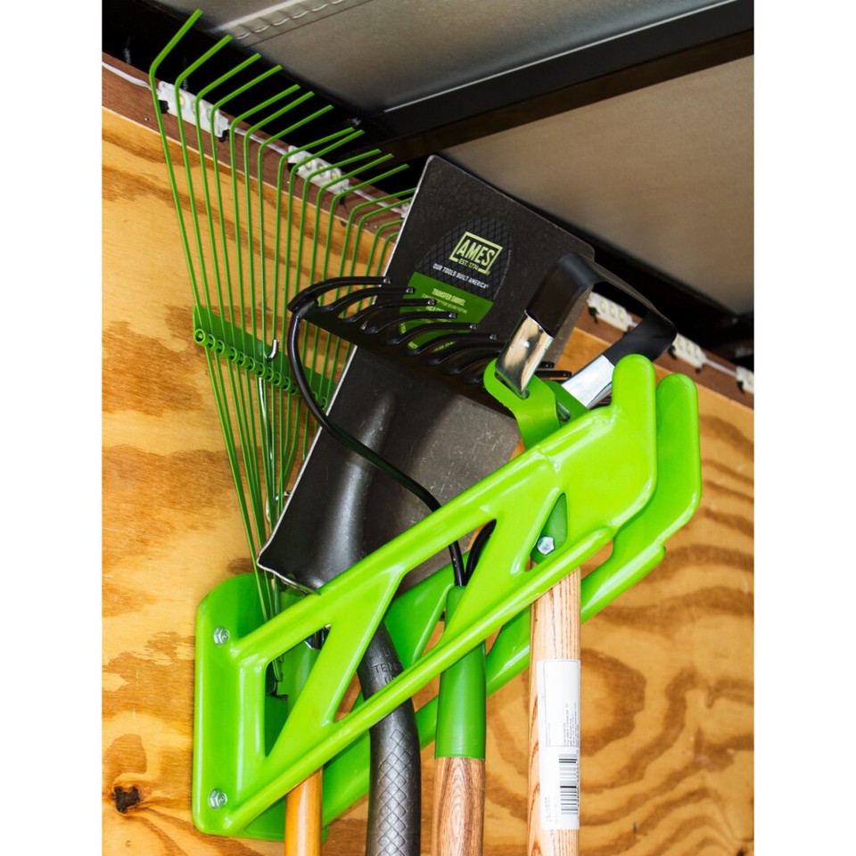 Green Touch Large Ten Hand Tool Rack For Enclosed Trailer | eBay