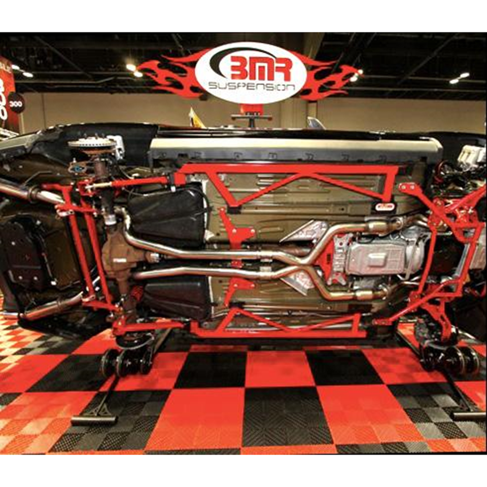 BMR Cradle Bushing Lockout Kit Level 2 - Black Hammertone For 15-23 ...