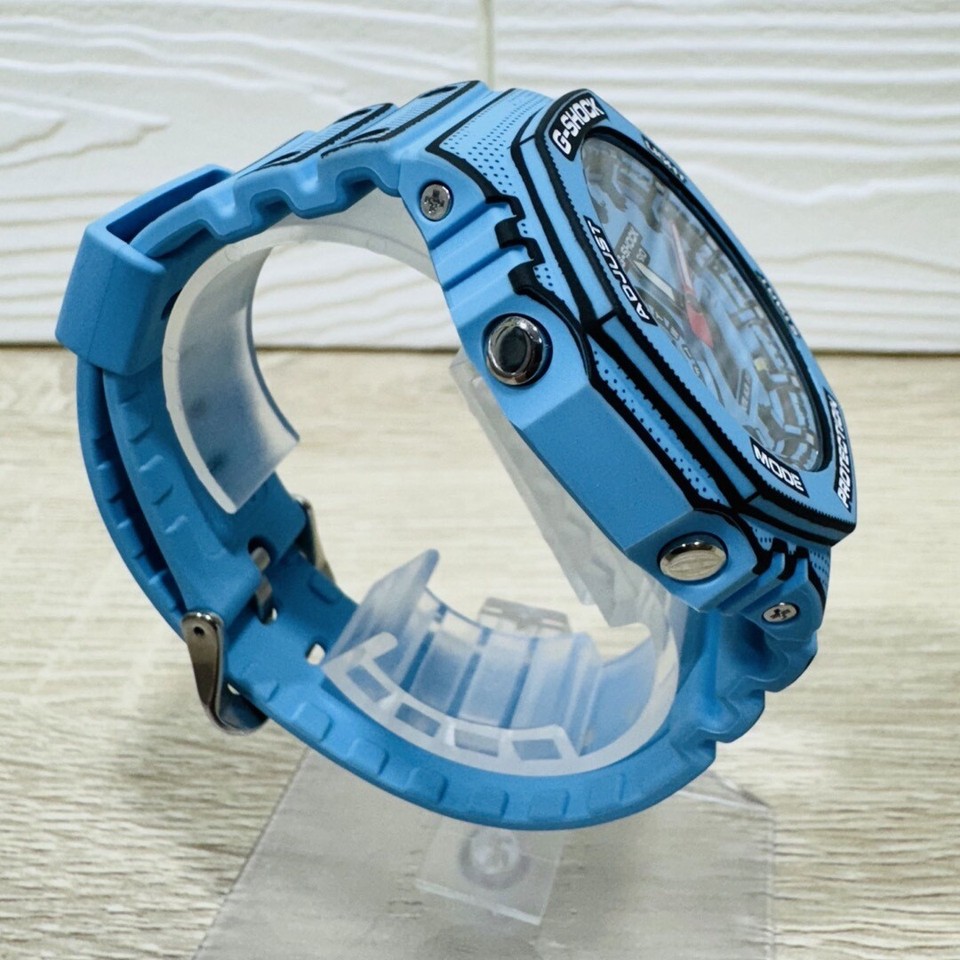 NEW GA-2100 G-SHOCK MANGA THEME GA-2100MNG-2AJR Sky blue Fast shipping ...