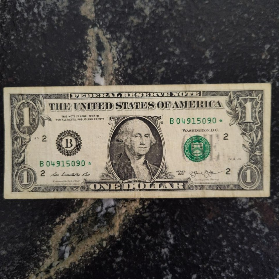 DC & FW Duplicate Serial STAR ☆ Notes (Lot of 3) One Dollar $1 Bills ...