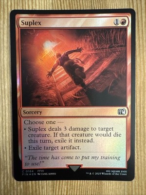 MTG Final Fantasy 0164 Suplex C NM FOIL | eBay
