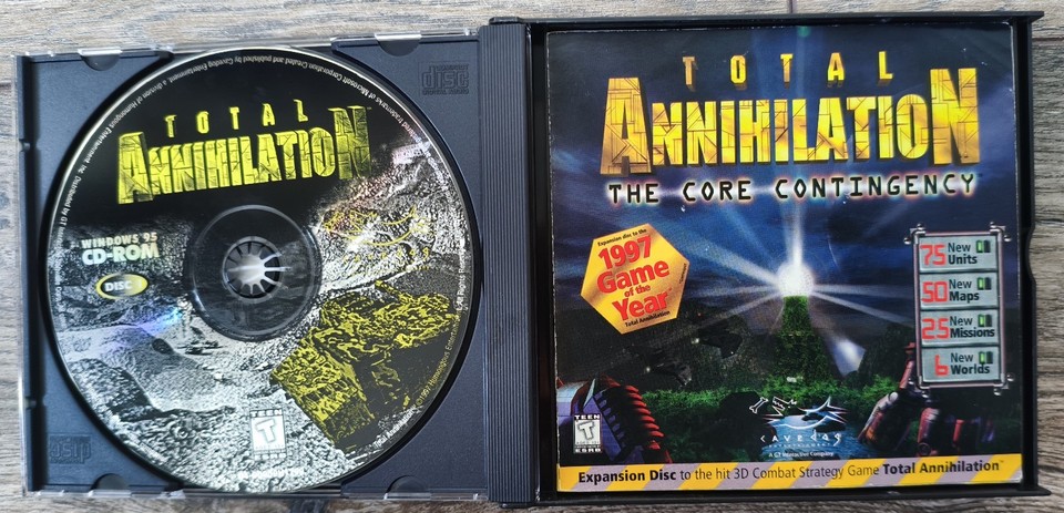 Total Annihilation: Commander Pack – Complete – All CDs, Manual ...