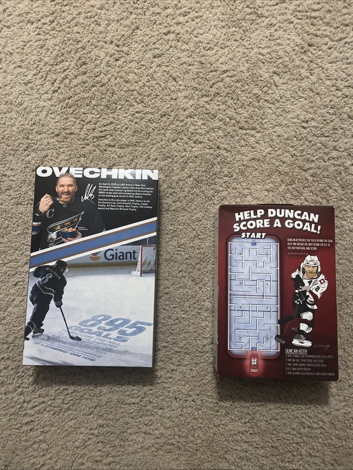 Alex Ovechkin & Duncan Keith Cereal - Full Boxes - Nhl | eBay