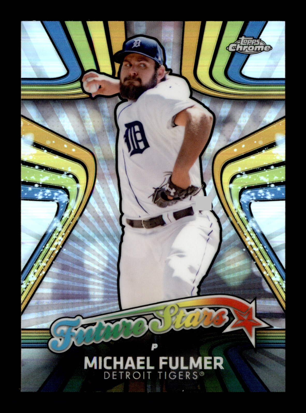 2017 Topps Chrome Future Stars #FS-6 Michael Fulmer Detroit Tigers ...