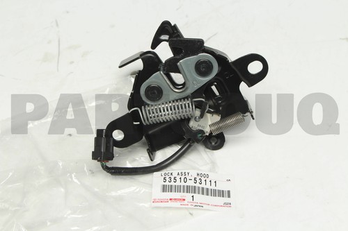 5351053111 Genuine Toyota LOCK ASSY HOOD 53510-53111 | eBay