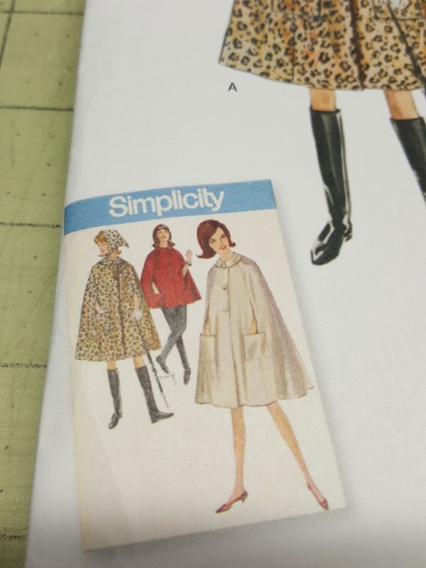 Uncut Simplicity Pattern 8017 Miss Size 14 to 22 Vintage 1960s 2 Length ...