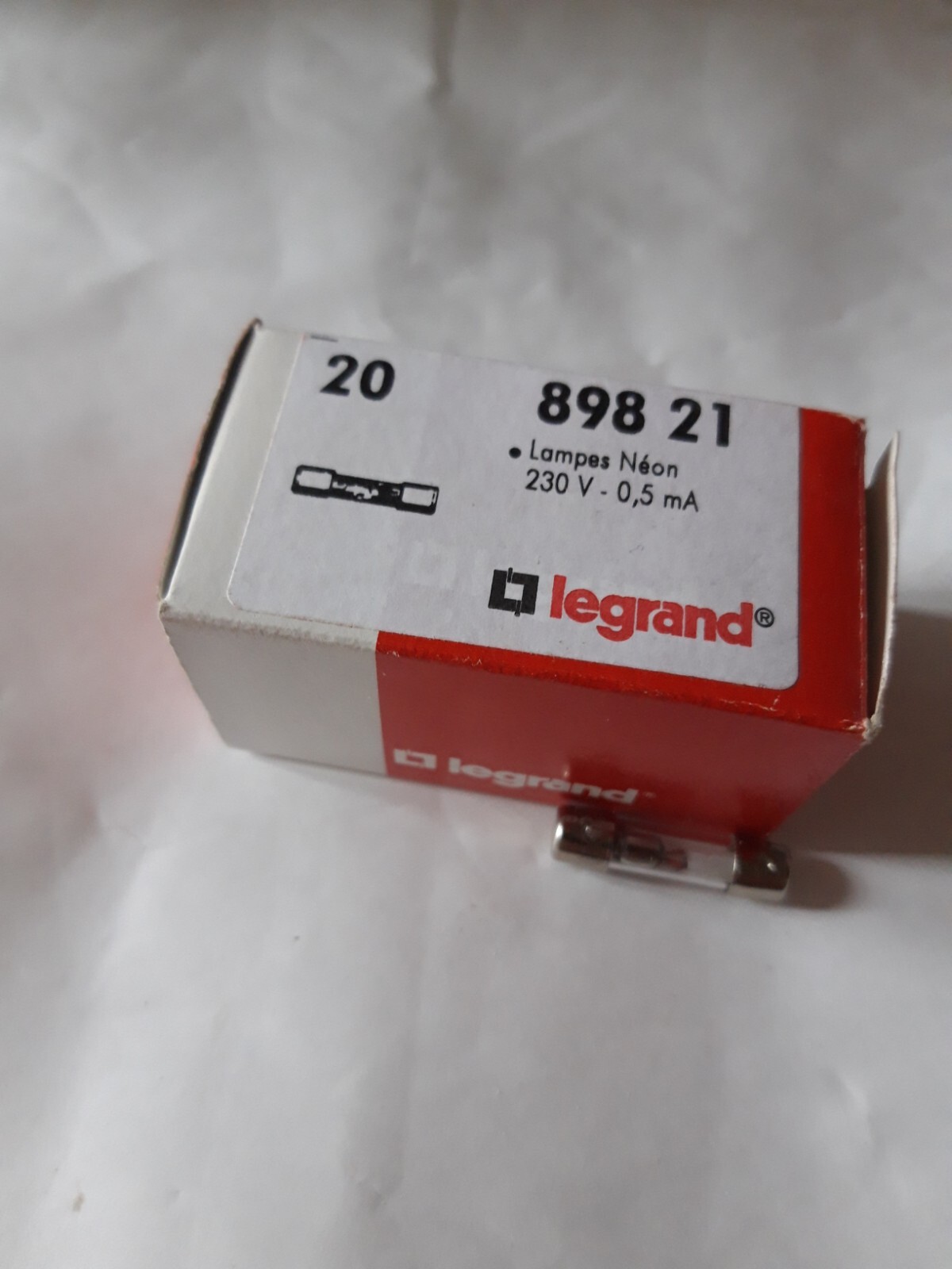 LEGRAND 1 Lampe tube Néon 220 Volts Plexo57 mistral chambord Galion ...