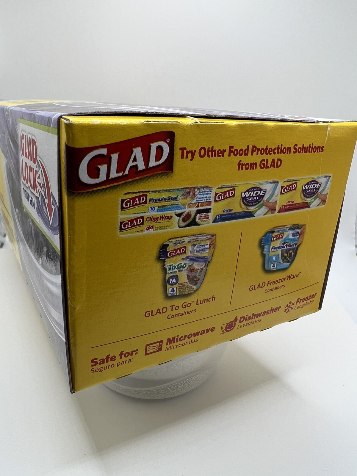 Gladware Mini Round (8) 1/2 cup 4 oz. Containers & Lids, Glad Lock ...