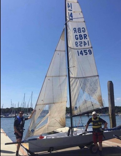 International 14 Sailing Dinghy 1459 | eBay UK