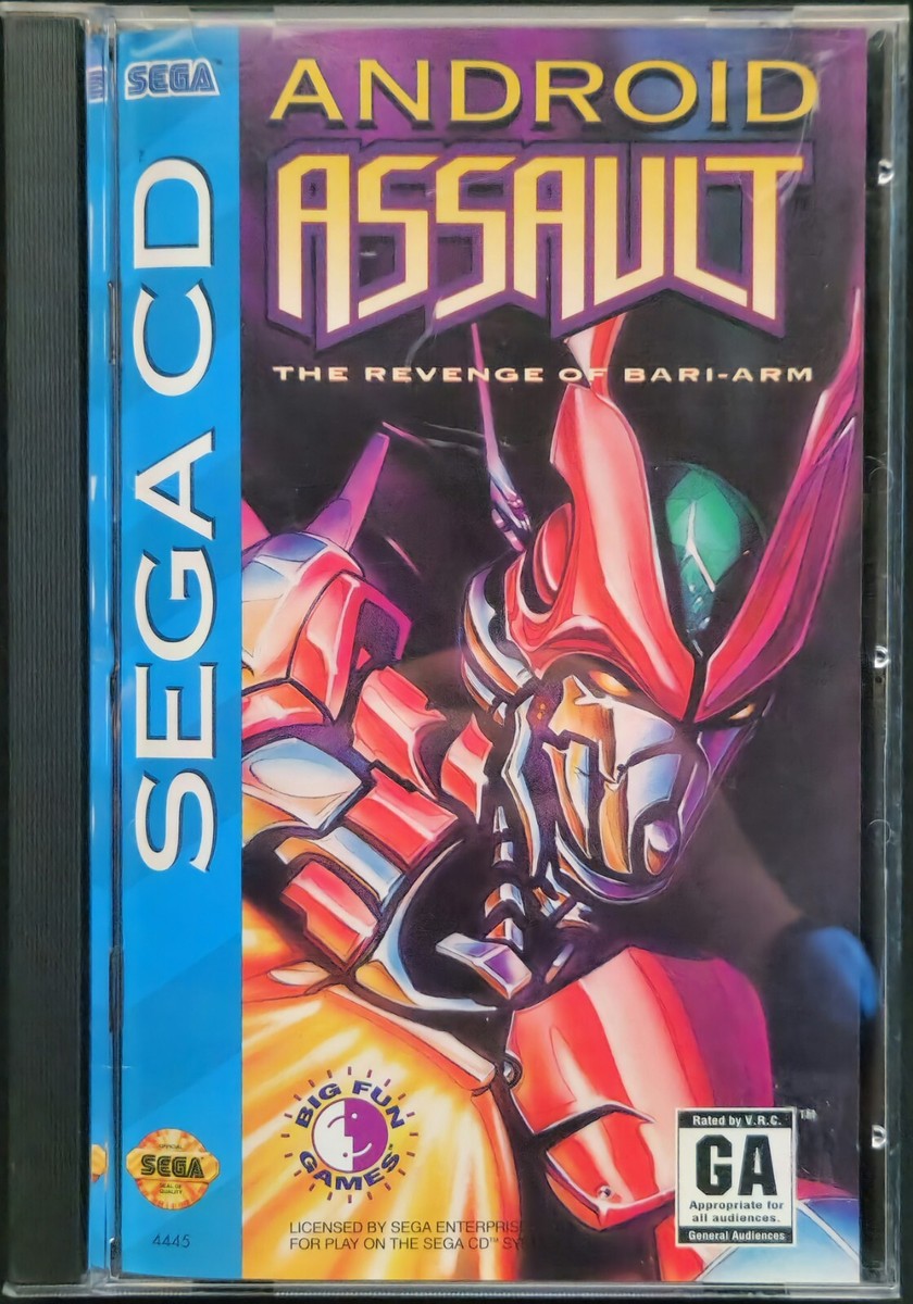 Juegos Bari Arm Sega Cd Sega CD / Mega CD Games > Android Assault: The