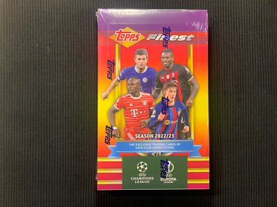 2022/23 TOPPS FINEST FLASHBACKS SOCCER SEALED BOX 16 PACKS PER BOX ! | eBay