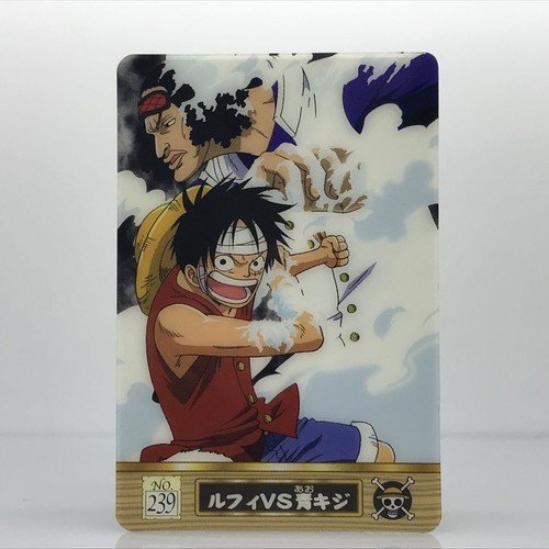 One Piece LUFFY vs AOKIJI No.239 Japanese Collectable Card Anime | eBay