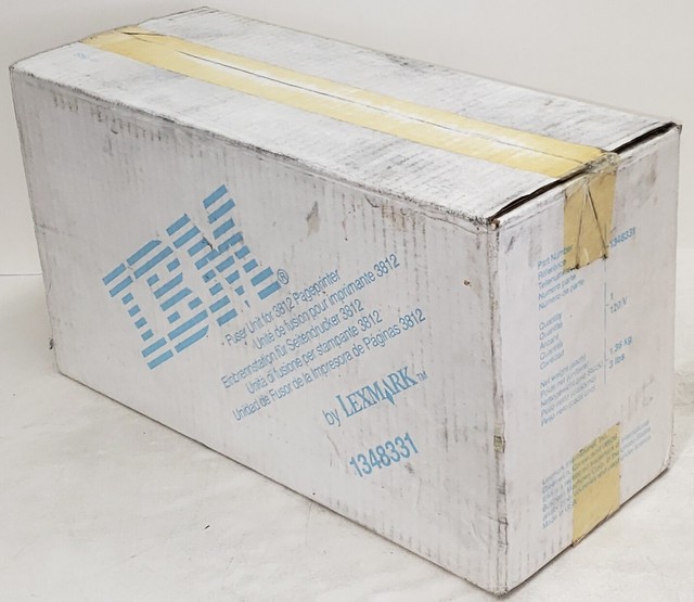 OEM Genuine IBM 3812 Page Printer 1348331 Fuser Unit 120v for sale ...
