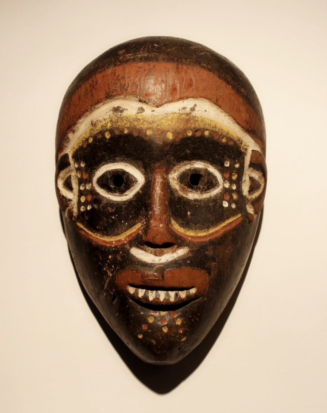 CONGO old very rare african mask ancien masque d'afrique NGBANDI africa ...
