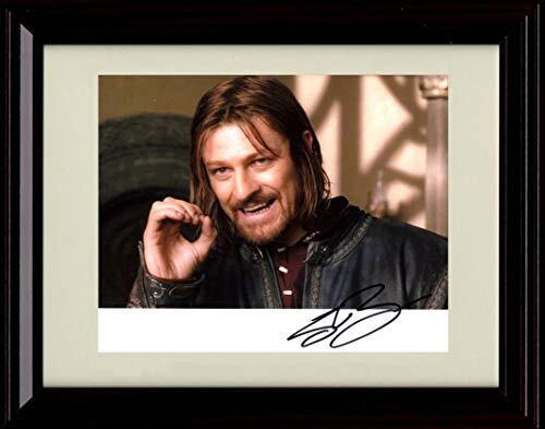 16x20 Framed Lord of The Rings - Sean Bean Autograph Replica Print | eBay