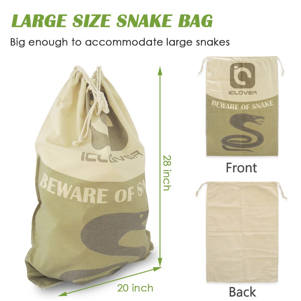 Heavy Duty Snake Tongs & Snake Bag Grabber Catcher Stick Handling Tool ...