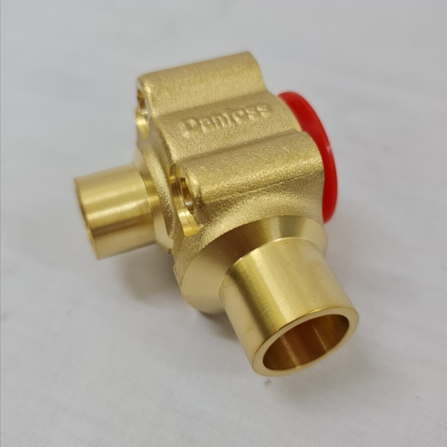 1PC- Danfoss 067B4009 Valve body for expansion valve, TEH, Solder ...