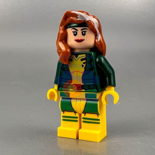 NEW Rogue LEGO Marvel X-men Minifigure Mutants 76281 Anna Marie LeBeau ...