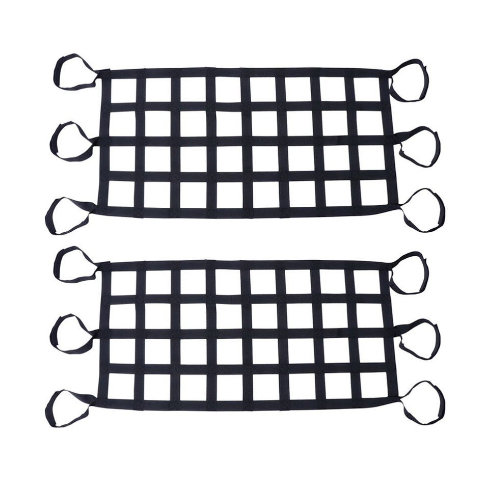 Overhead Storage Net Car Mesh Organizer Ceiling Cargo Net Pocket | eBay