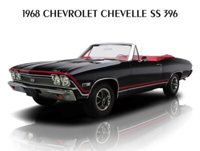 1968 Chevrolet Chevelle SS 396 Convertible NEW Sign 30x40" USASTEEL XXL ...