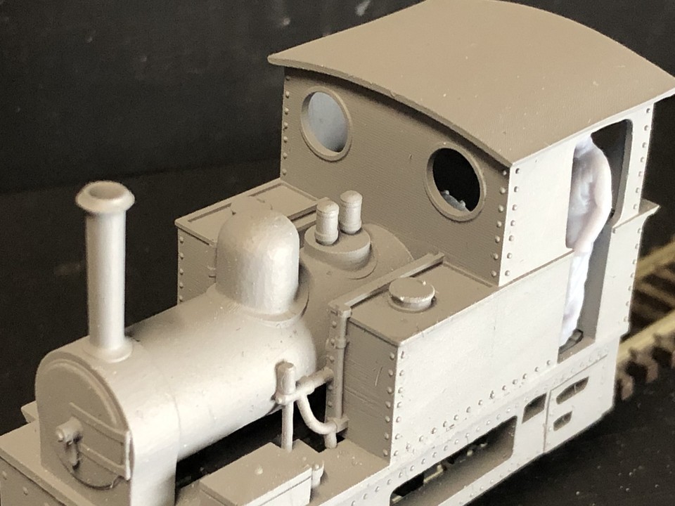 OO9/009 WG Bagnall Rye and Camber Steam Locomotive fits the Kato ...