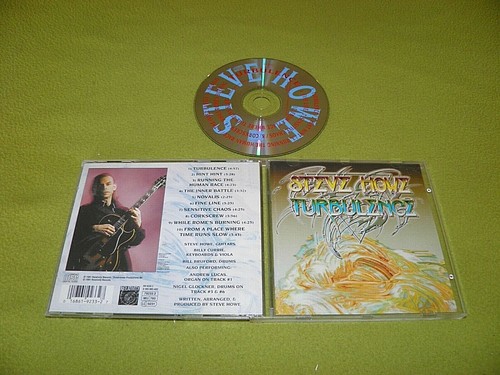Steve Howe - Turbulence 1991 Germany IMPORT NM / Yes / Prog-Rock / Bill ...