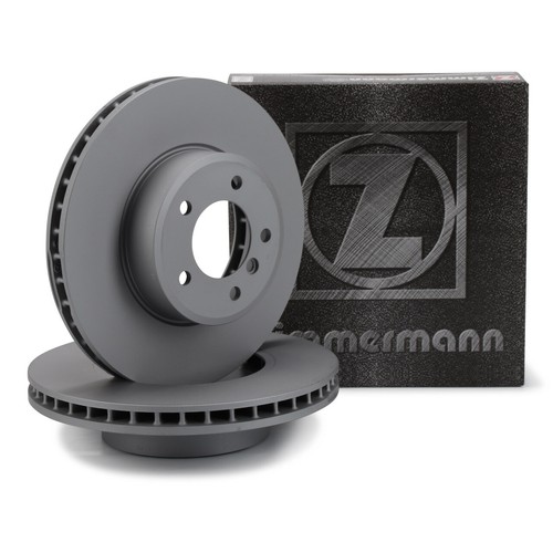 ZIMMERMANN Bremsscheiben Satz für BMW 5er E60 E61 6er E63 E64 vorne ...